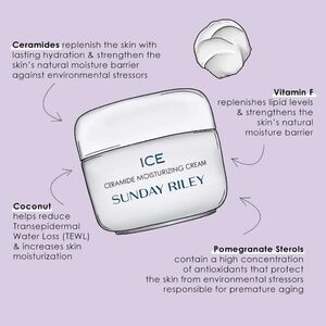Sunday Riley | Skincare | Ice Sunday Riley Ceramide Moisturizing Cream ...